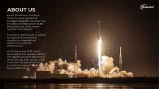 Kacific Corporate Presentation | PDF