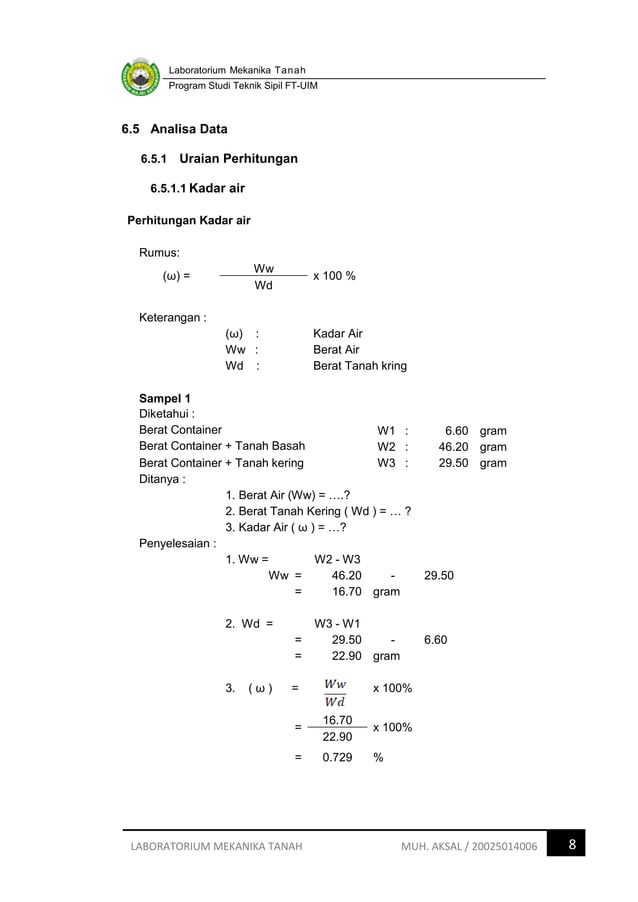 KADAR AIR DAN BERAT ISI TANAH.docx