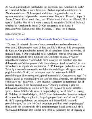 Kadazan bible | DOCX