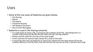 Kademlia introduction | PPTX | Computer Networking | Computing