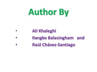 Antenna in body communication material | PPTX