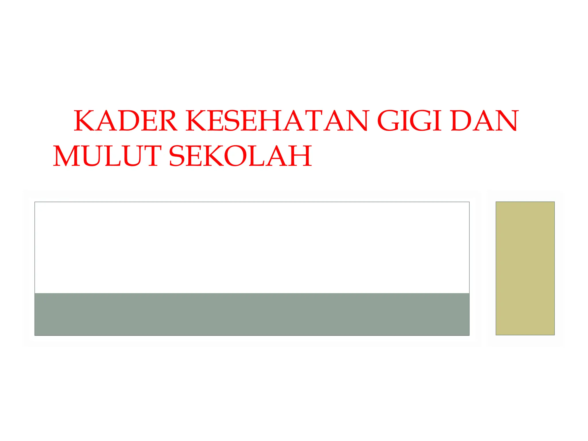 KADER Kesehatan GILUT SEKOLAH.pptsemoga bermanfaat | PPT