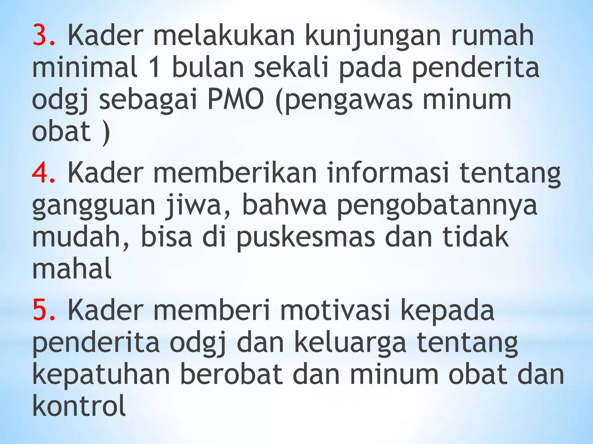 Kader kesehatan jiwa | PPTX