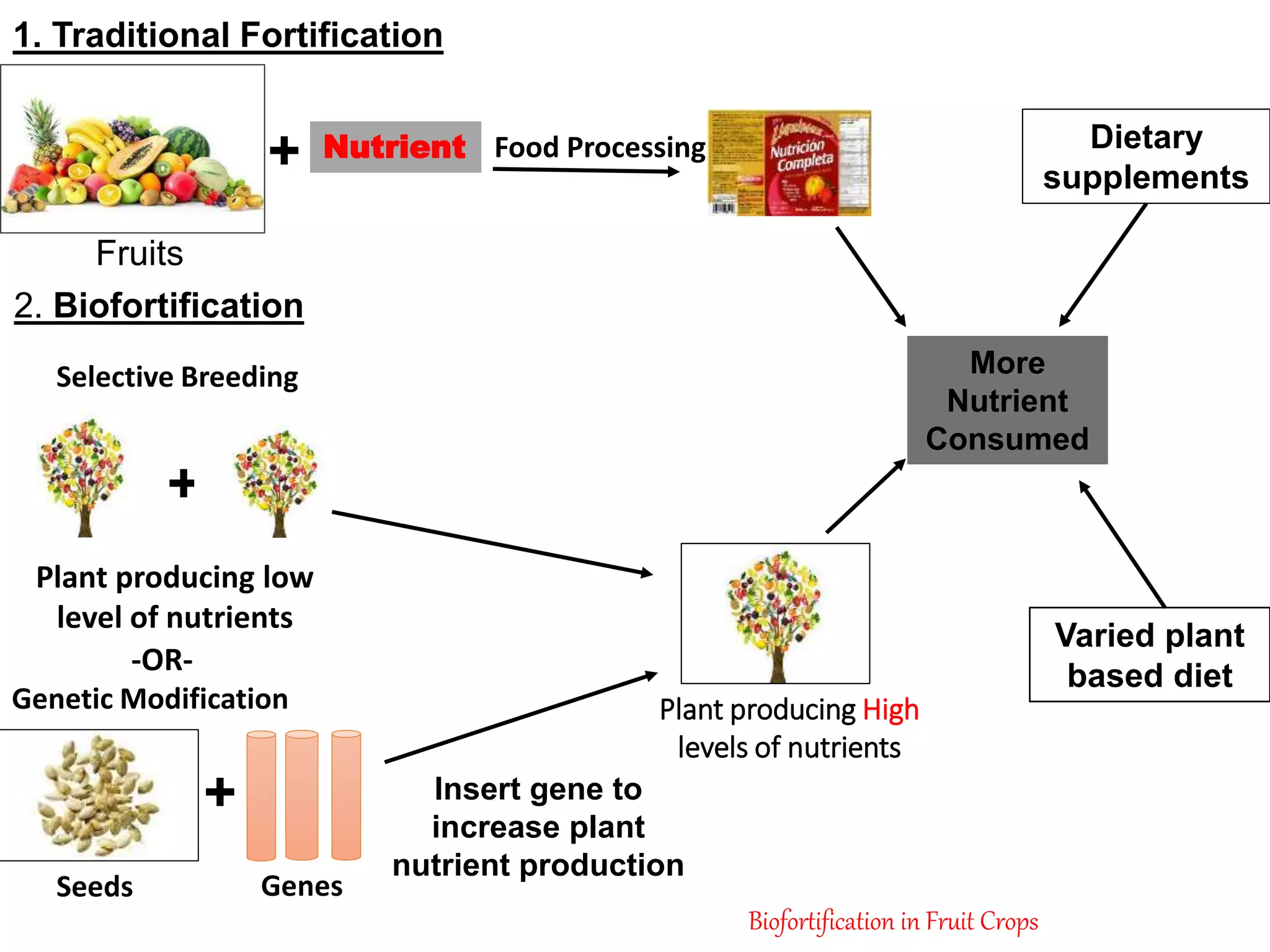 Biofortification in fruit crops | PPTX