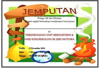 Kad jemputan | PPTX