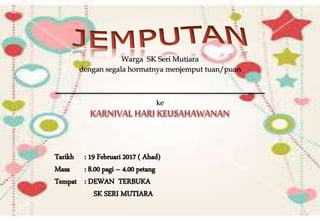 Kad jemputan | PPTX