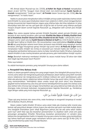 Kado untuk Nadirsyah Hosen - Meluruskan Nalar Soal Khilafah | PDF
