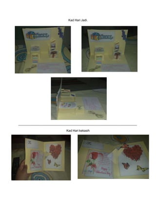 Kad ucapan pop up | DOCX