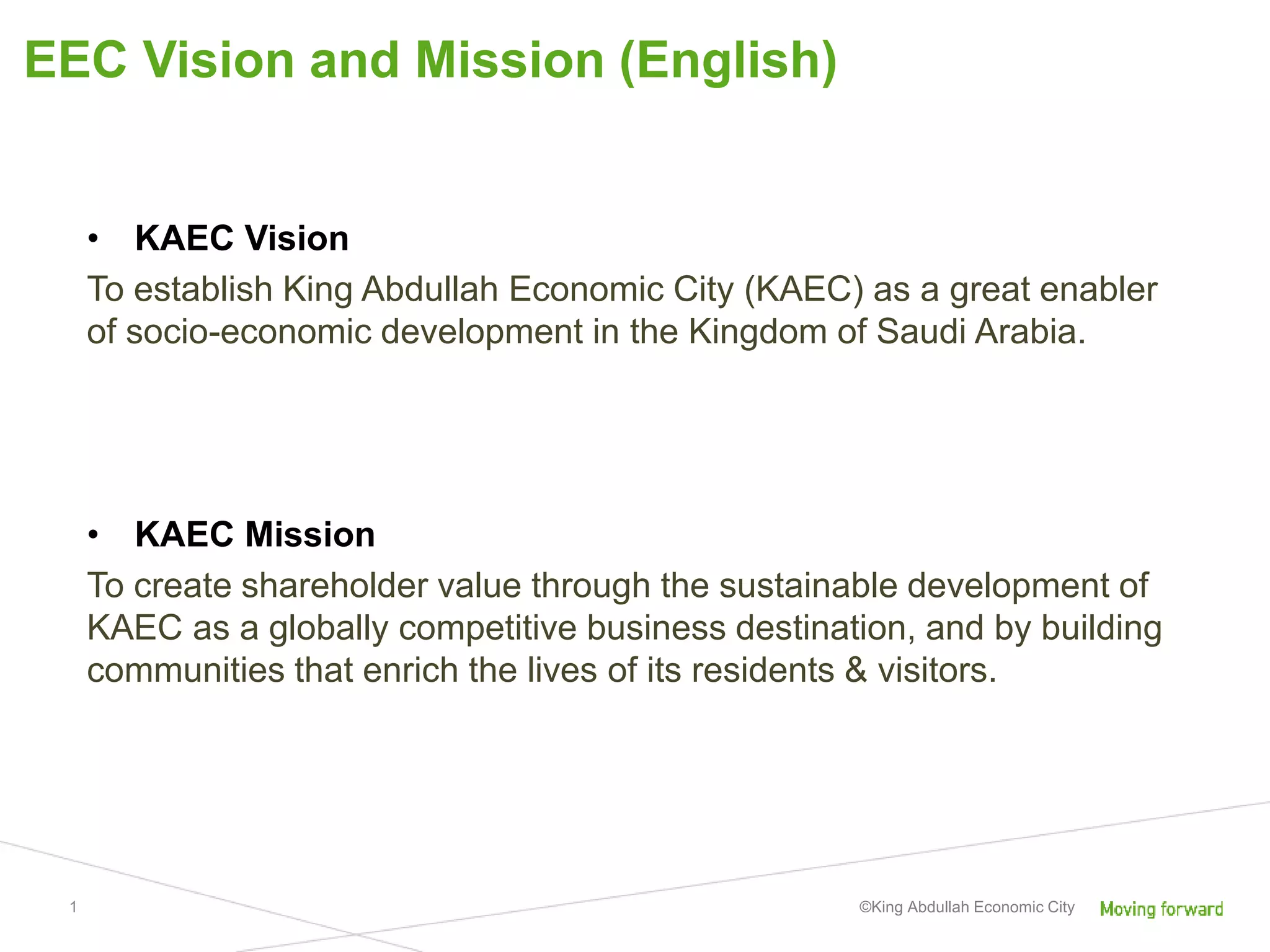 Kaec vision & mission | PPTX