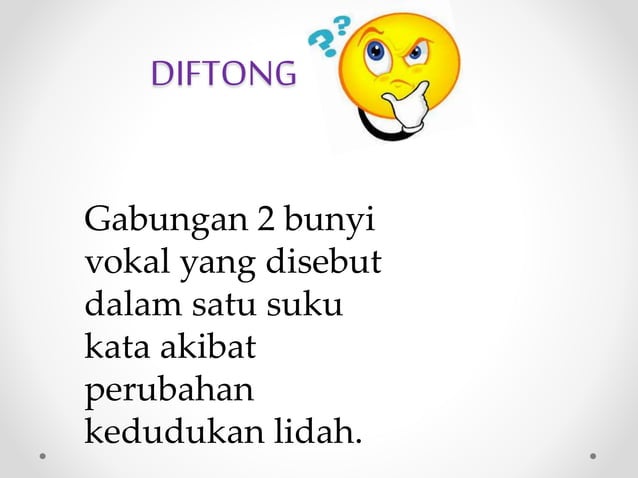 Kaedah diftong | PPTX