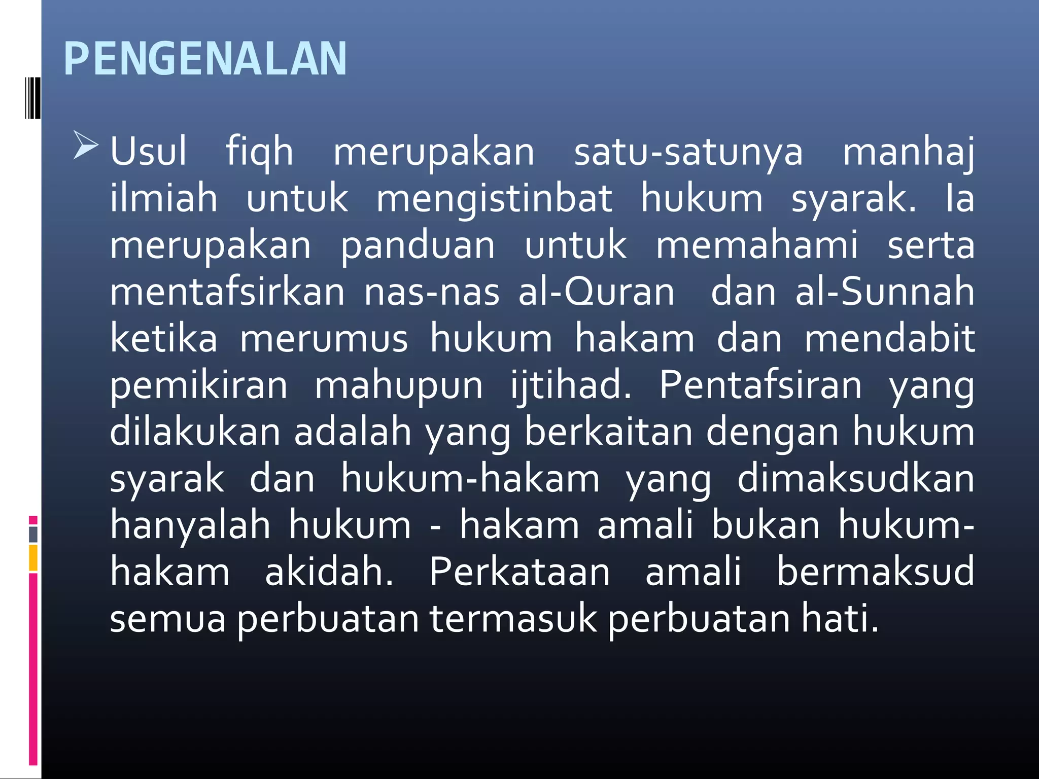 Kaedah kedua dalam al qawaid al-fiqhiyyah(keyakinan tidak boleh dihilangkan | PPT