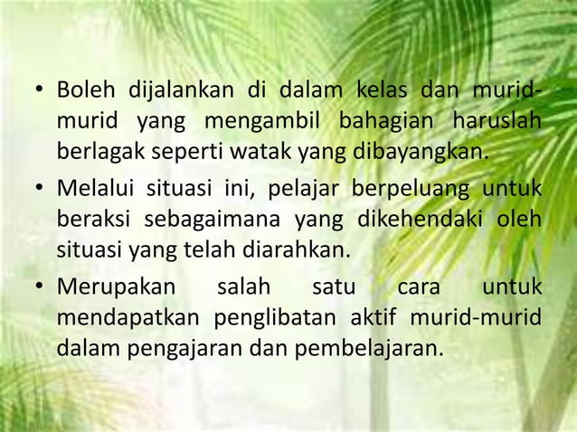 Kaedah main peranan | PPTX