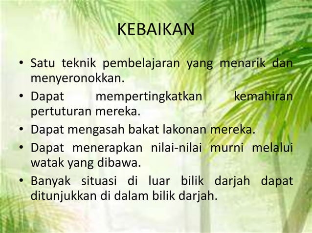 Kaedah main peranan | PPTX