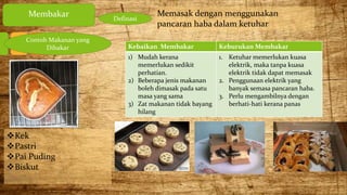 Kaedah memasak01 | PPTX