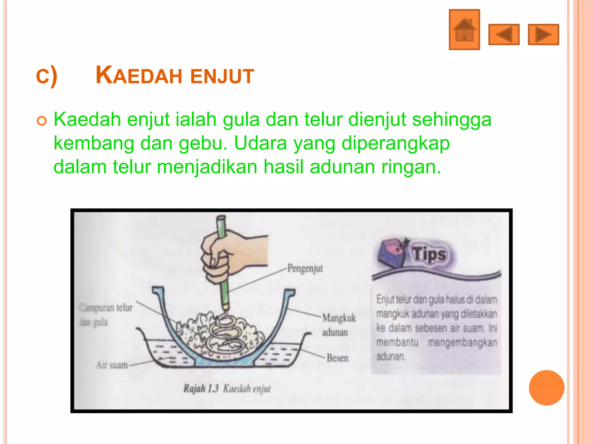 Kaedah membuat biskut dan kek | PPTX