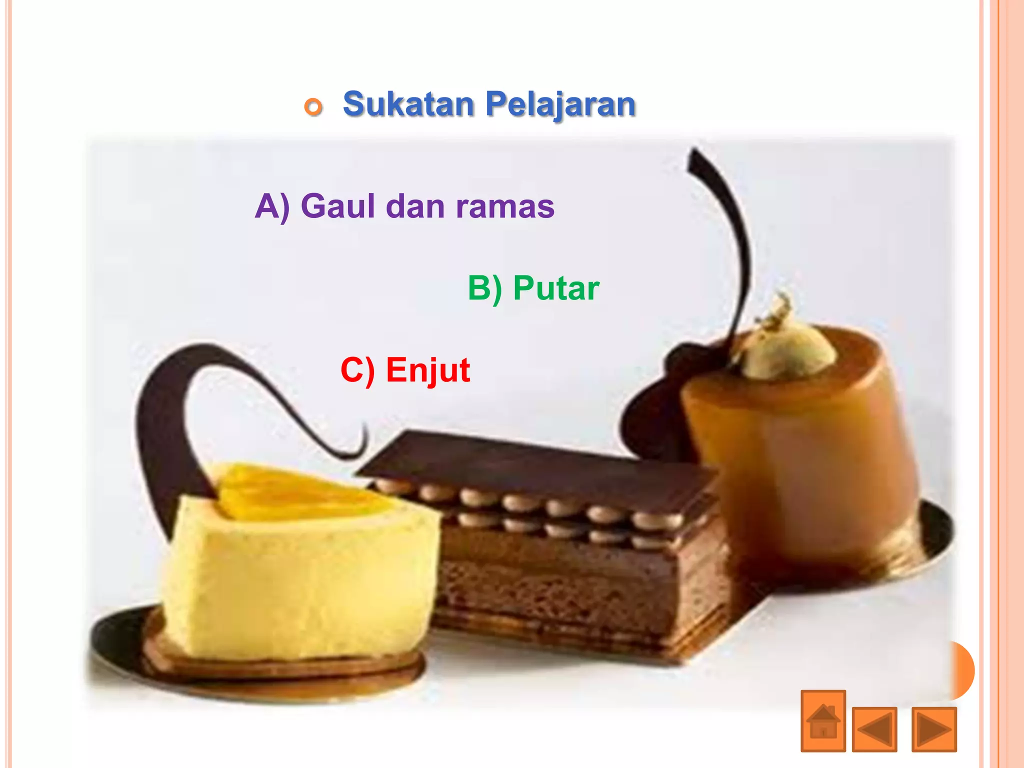 Kaedah membuat biskut dan kek | PPTX