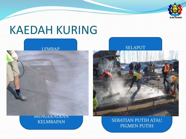 Kaedah menempatkan konkrit | PPSX