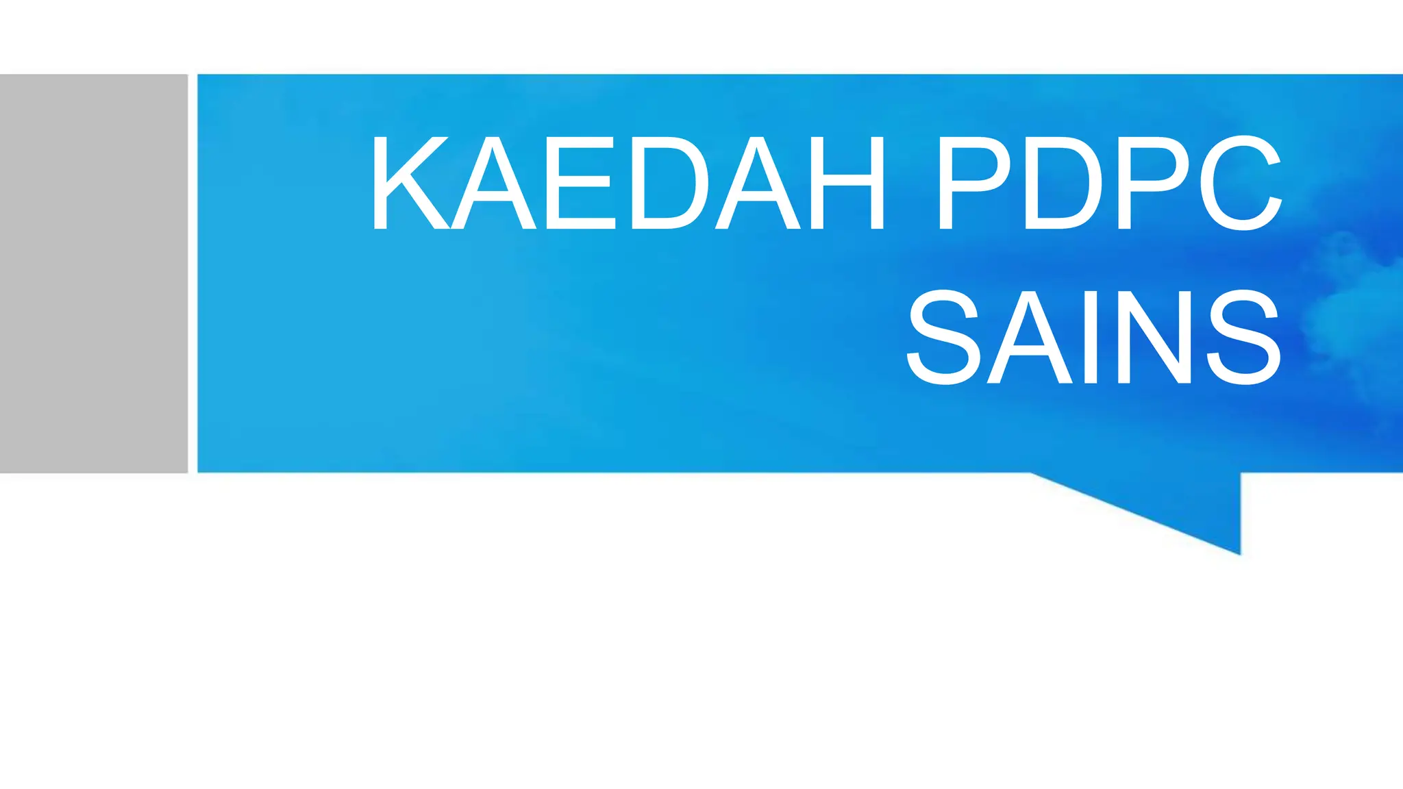 KAEDAH PDPC SAINS FOR PRIMARY ###SCHOOL | PPTX