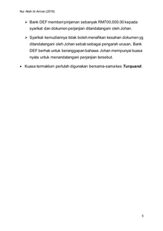 Undang-undang Syarikat - Kaedah Pengurusan Dalaman | DOCX