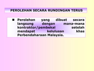 Kaedah perolehan | PPT