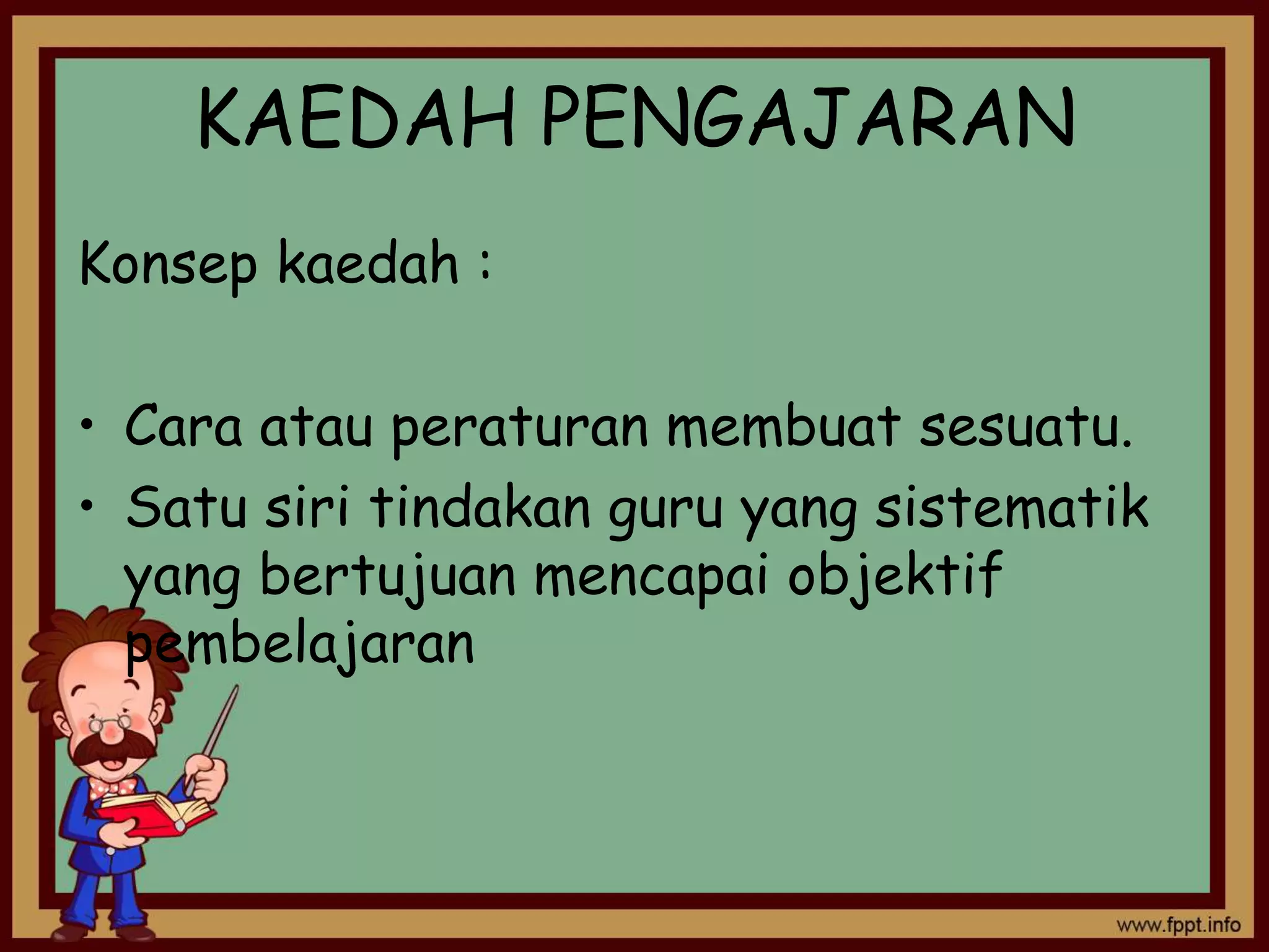 Kaedah & teknik pengajaran | PPTX