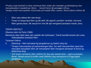 Kaedah Terapi | PPT