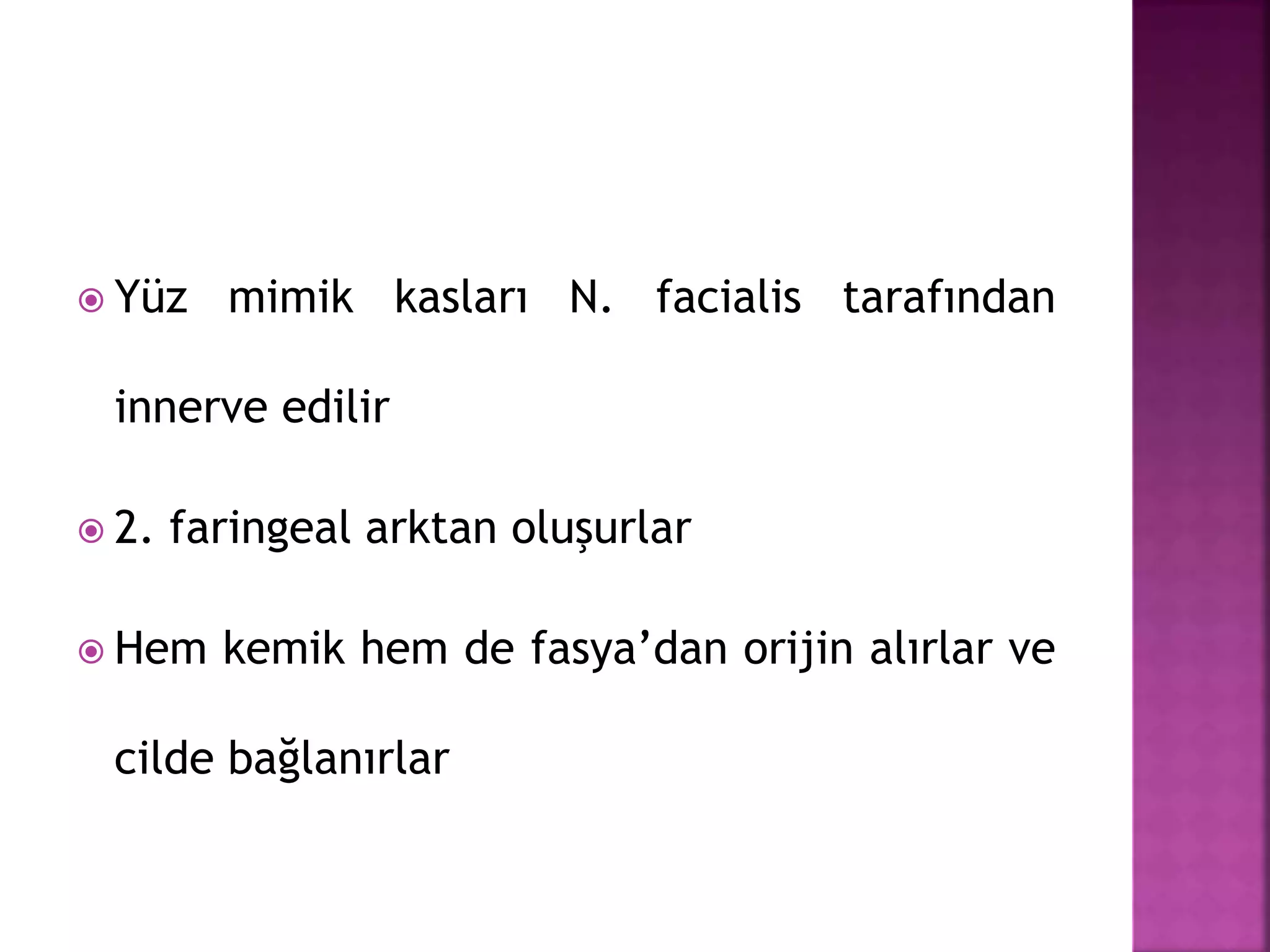 Kafa deri̇si̇ ve yüz mi̇mi̇k kaslari | PPTX