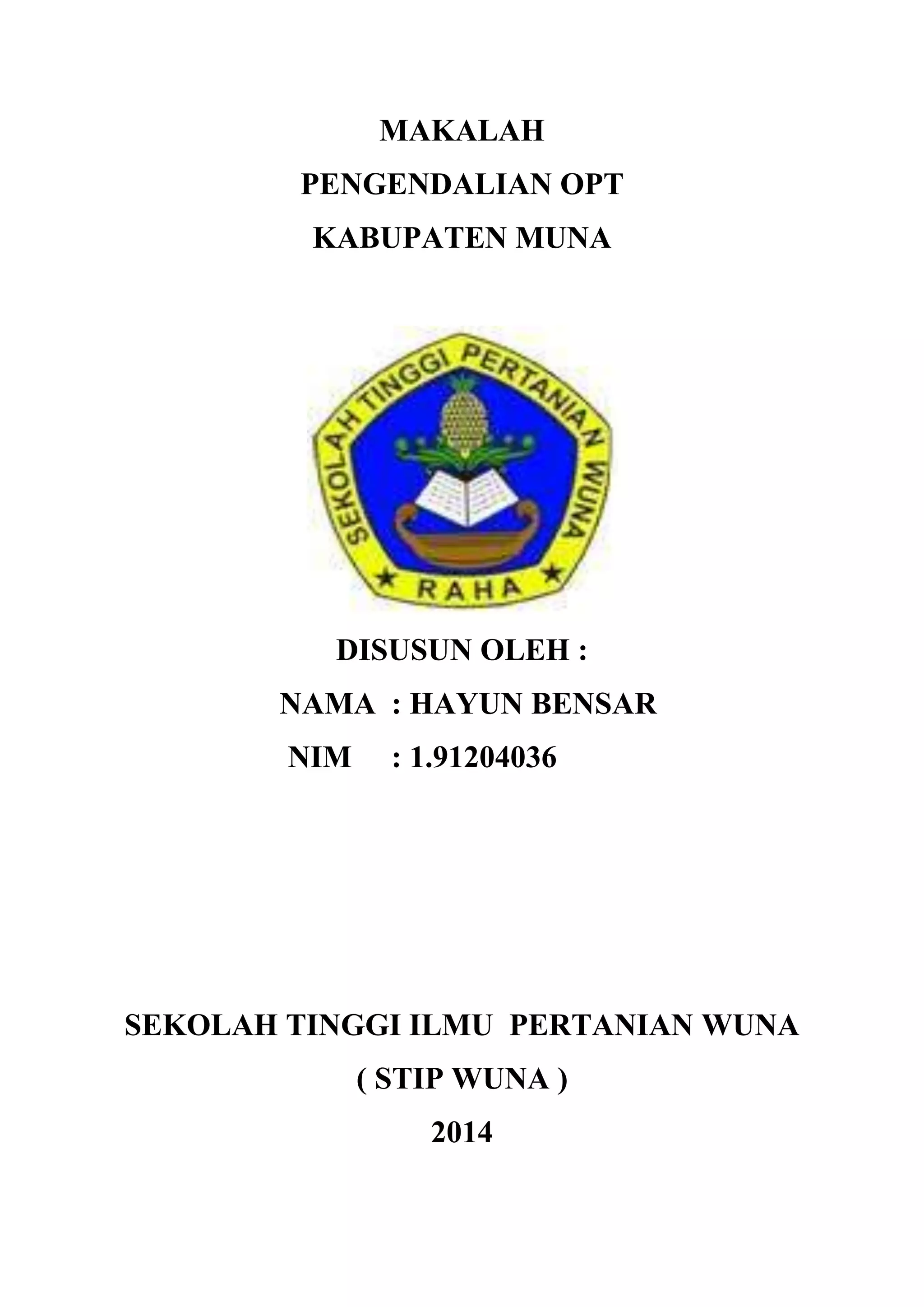 Kafer stip muna | PDF