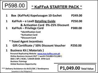 Kaffea mktg plan | PPT