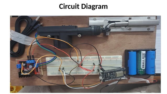 Door lock Project with nodemcu 8266.pptx