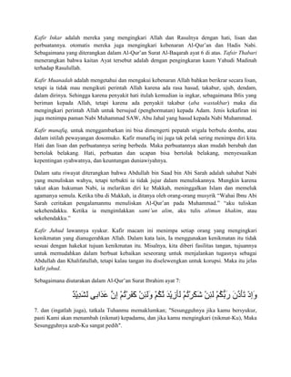 Kafir | DOCX