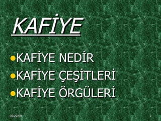 Kafiye Ve Redif | PPT