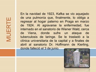 Biografia de Franz Kafka por Edisson Revelo | PPTX