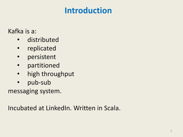 Distributed messaging with Apache Kafka | PPT