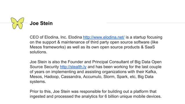 Making Apache Kafka Elastic with Apache Mesos | PPT