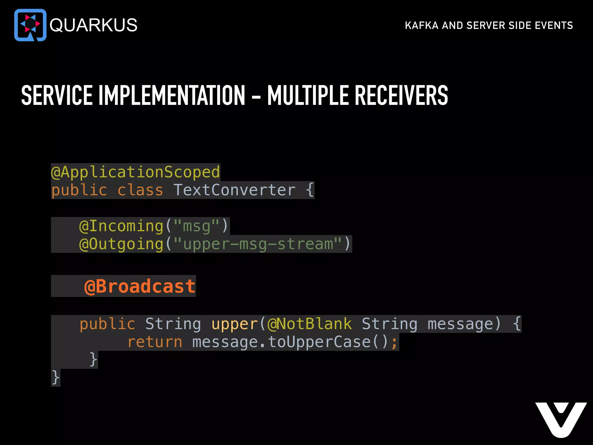 Reactive messaging Quarkus and Kafka | PDF | Cloud Computing | Internet