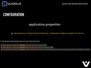 Reactive messaging Quarkus and Kafka | PDF | Cloud Computing | Internet