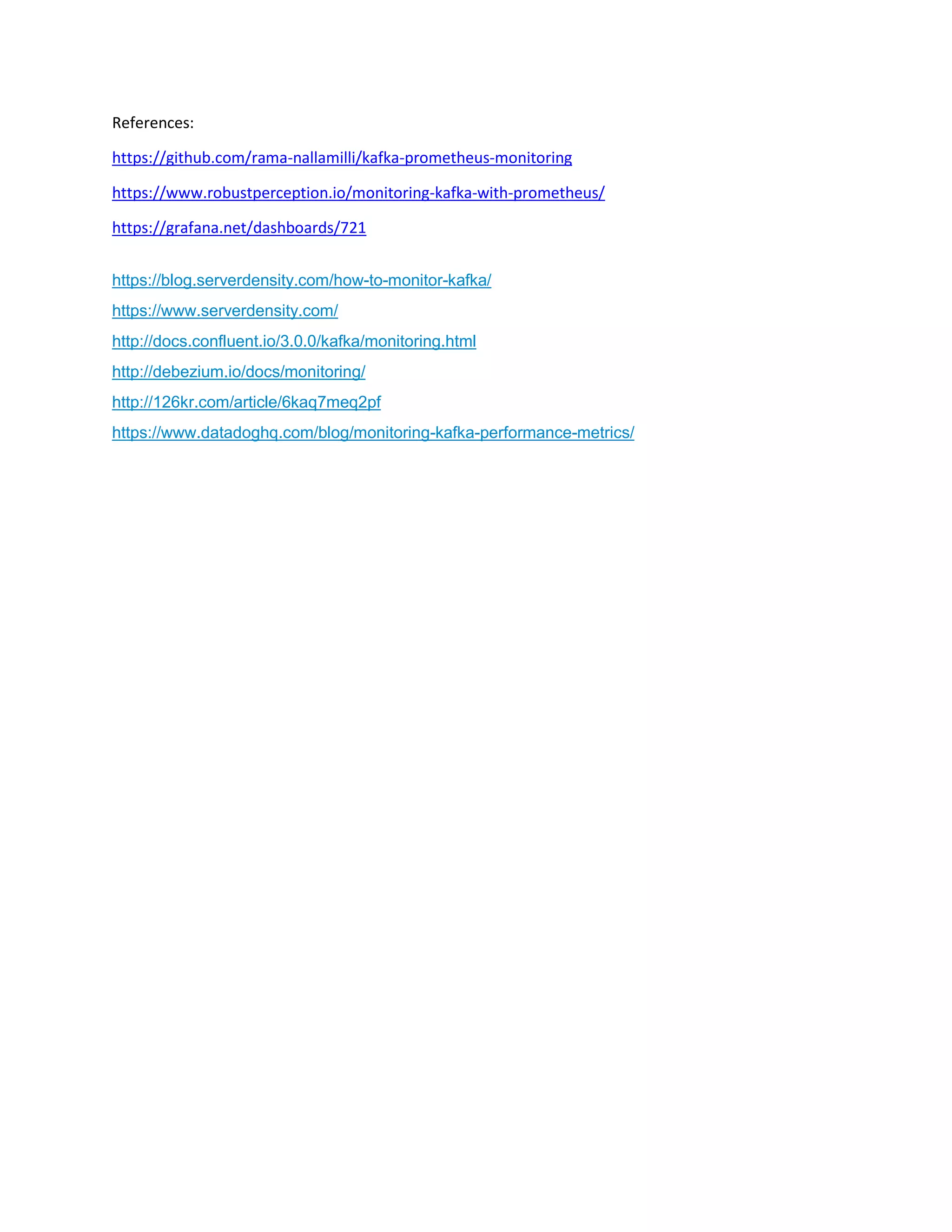 Kafka Monitoring And Metrics Pdf Computer Networking Computing