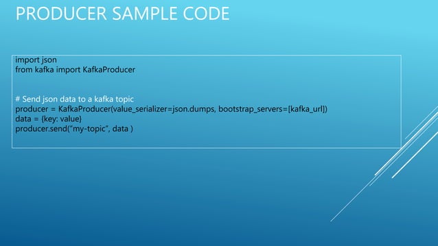 Kafka overview | PPTX