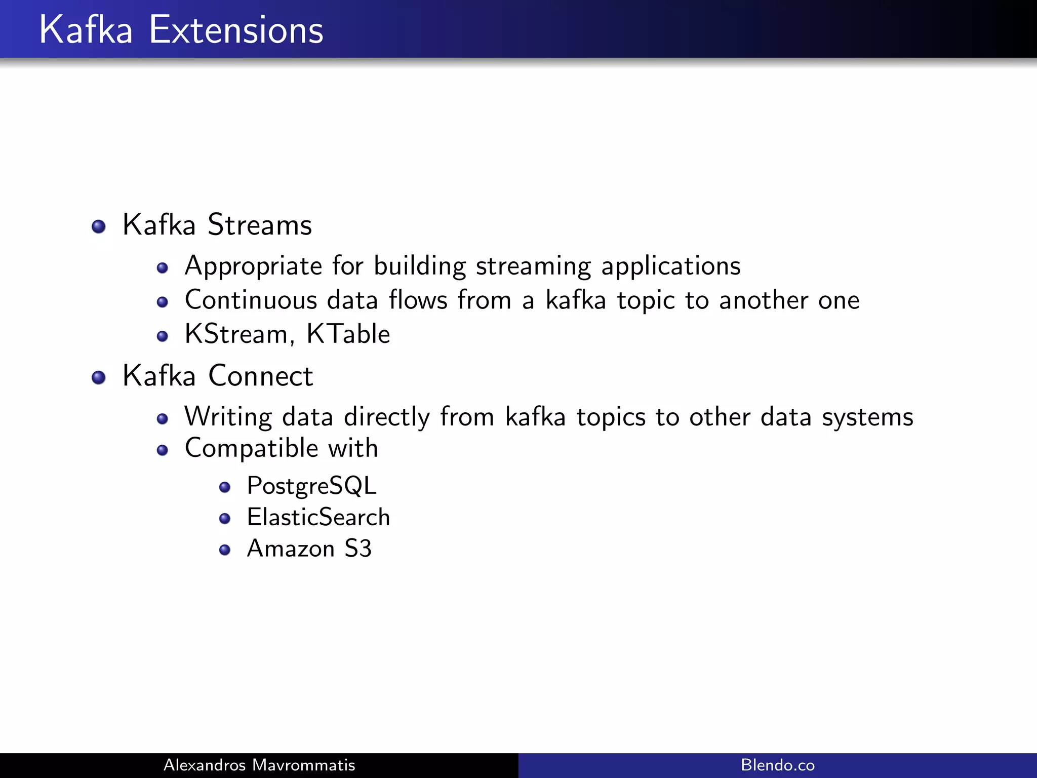 Introduction to Kafka | PPT
