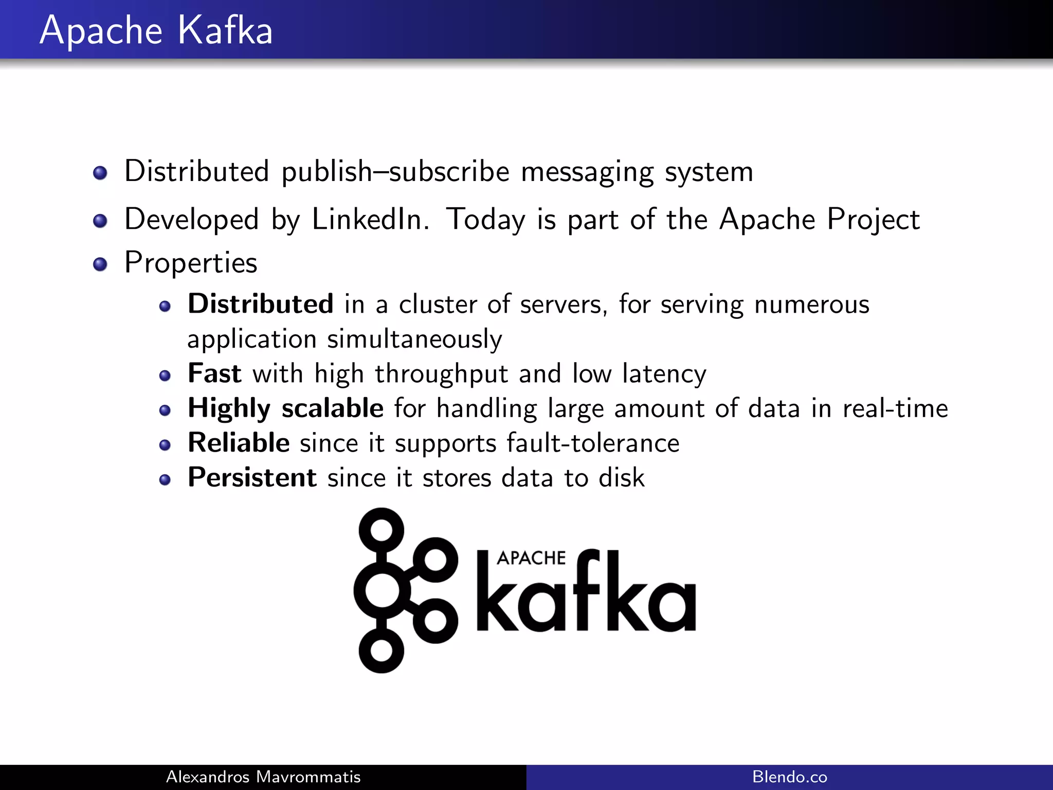 Introduction to Kafka | PPT