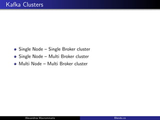 Introduction to Kafka | PPT | Free Download