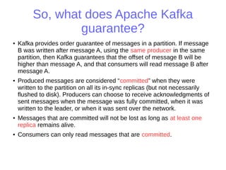 Kafka Reliable Data Delivery | PPT