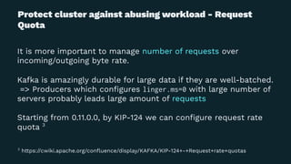 Kafka Multi-Tenancy - 160 Billion Daily Messages on One Shared Cluster at LINE | PPT