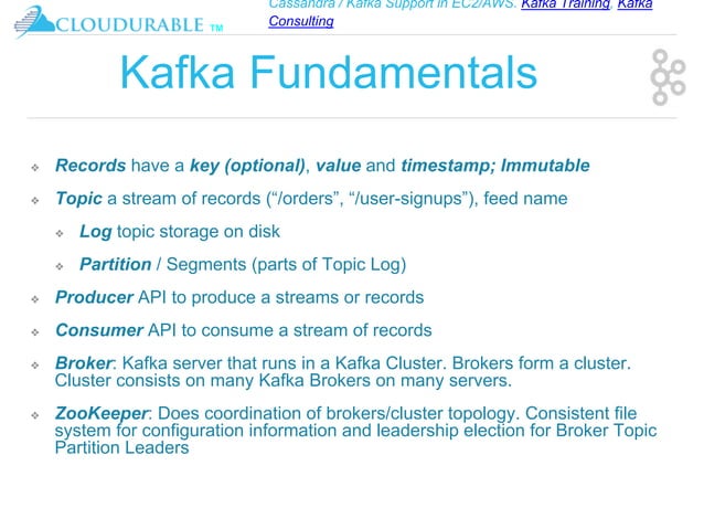 Kafka Tutorial, Kafka ecosystem with clustering examples | PPTX