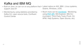 Kafka and ibm event streams basics | PPTX