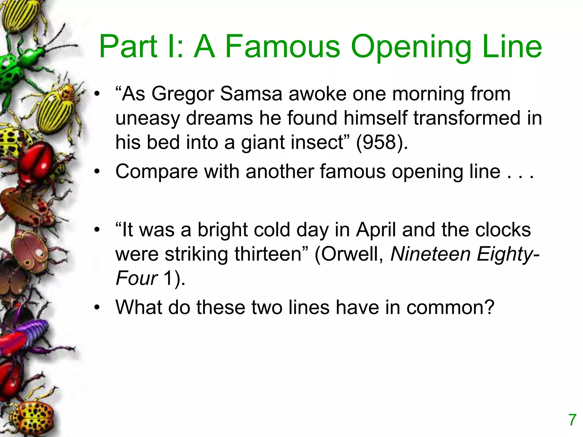 Kafka and Metamorphosis background prior to starting.ppt