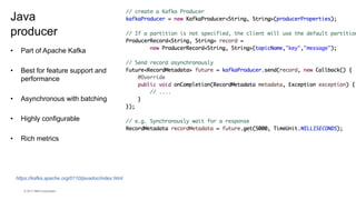 Kafka Summit SF 2017 - Kafka and the Polyglot Programmer | PPT