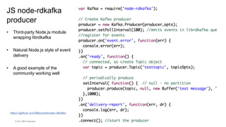 Kafka Summit SF 2017 - Kafka and the Polyglot Programmer | PPT