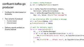Kafka Summit SF 2017 - Kafka and the Polyglot Programmer | PPT
